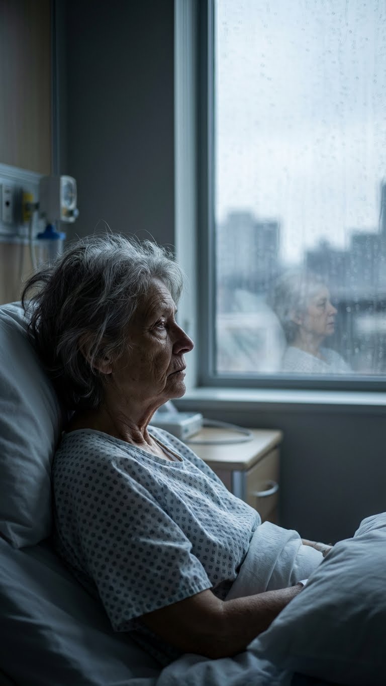 As I lay paralyzed from a stroke, a nurse whispered, “Your children are ...